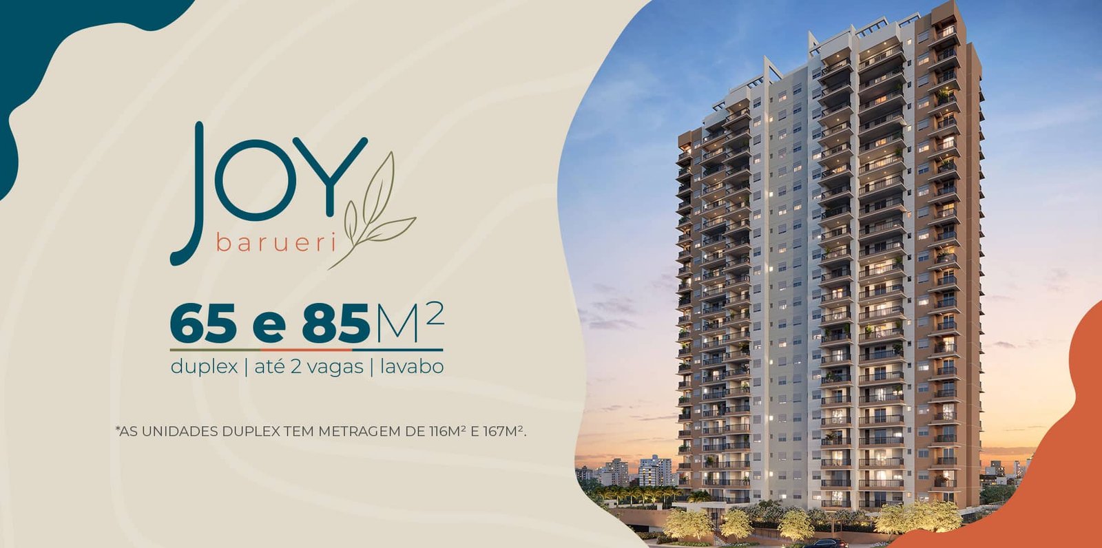 Joy Barueri – Construtora Dubai – Joy Barueri – Apartamentos